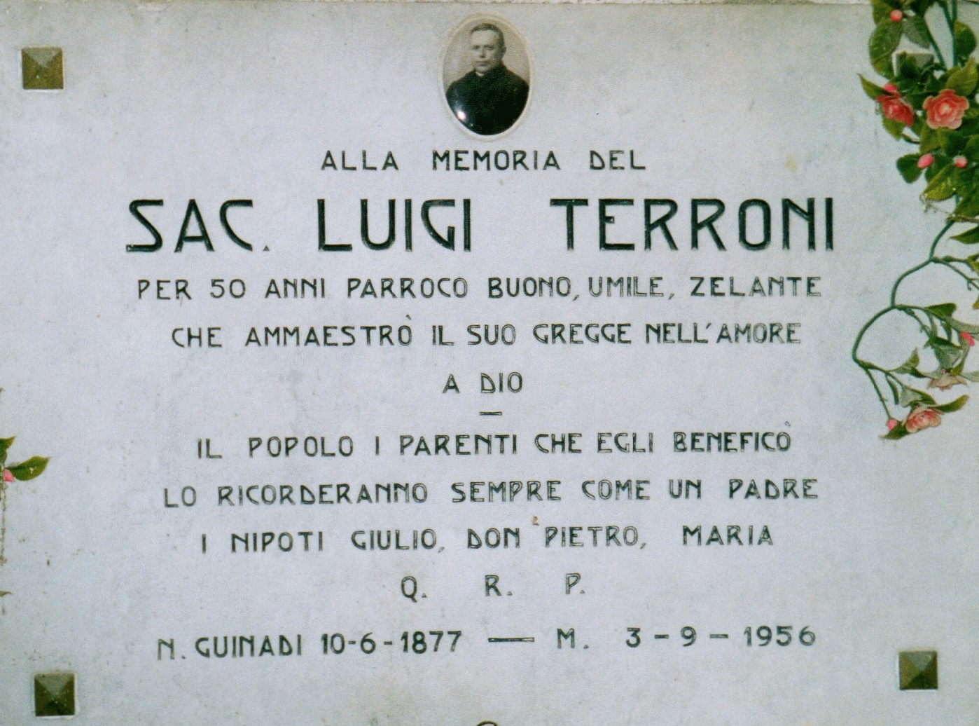 DON LUIGI TERRONI – MUSEO VIRTUALE DELLA VITA RURALE E DELLA MEMORIA ...